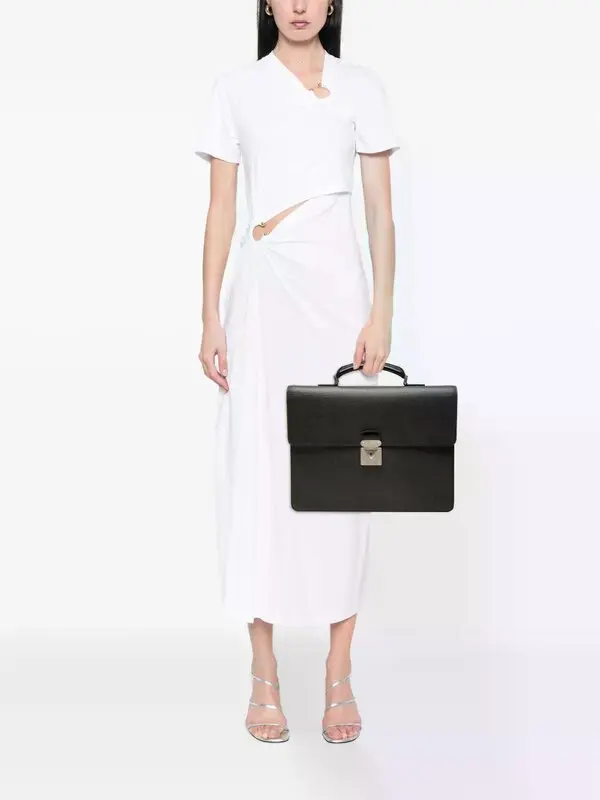 LOUIS VUITTON Taiga Leather Business Bag