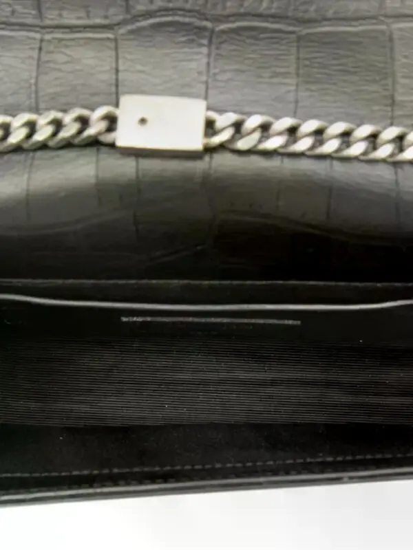Saint Laurent Monogram Kate Tassel Crossbody Bag - Black