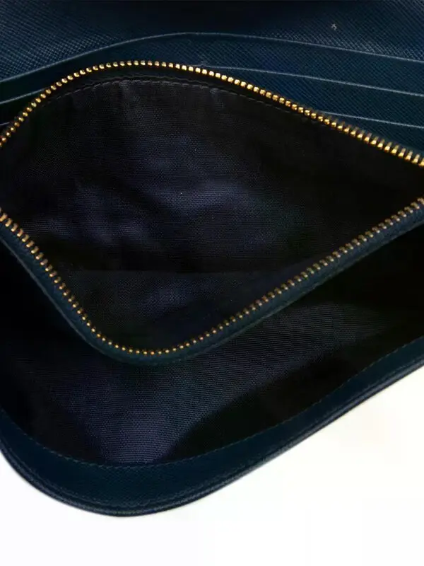 Prada 2013-2026 Saffiano Lux Continental Wallet Long Wallets