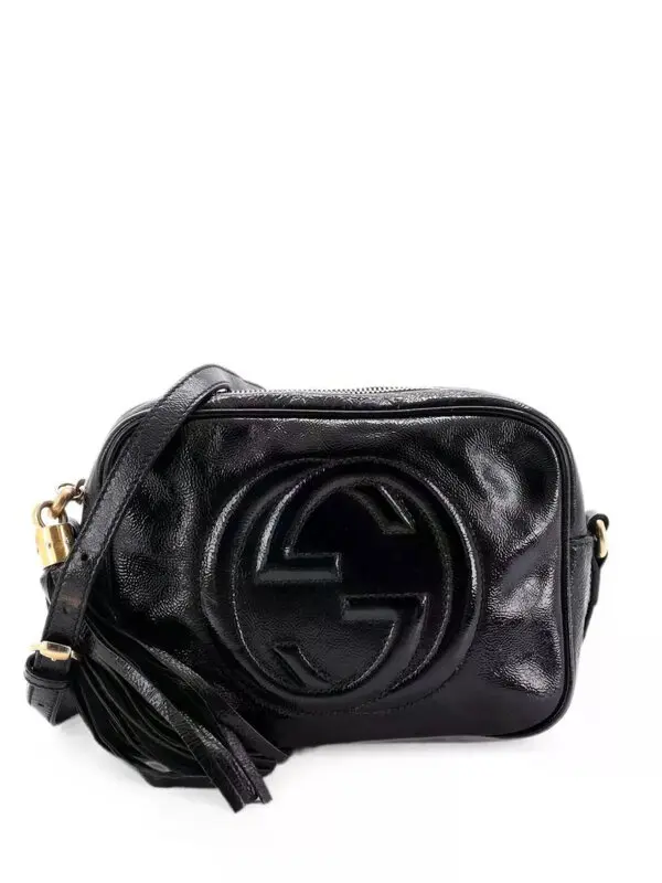 Gucci Soho Disco Patent Small Crossbody Bag