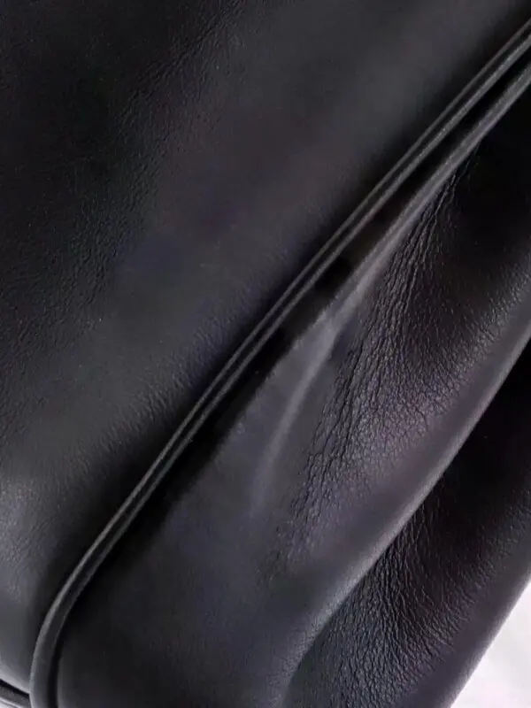 Celine Soft 16 Bag Smooth Calfskin Shoulder Bag - Black