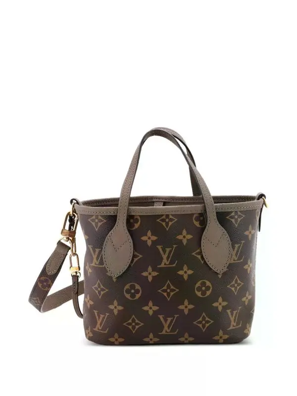 LOUIS VUITTON Monogram Canvas And Leather Tote Bag - Brown