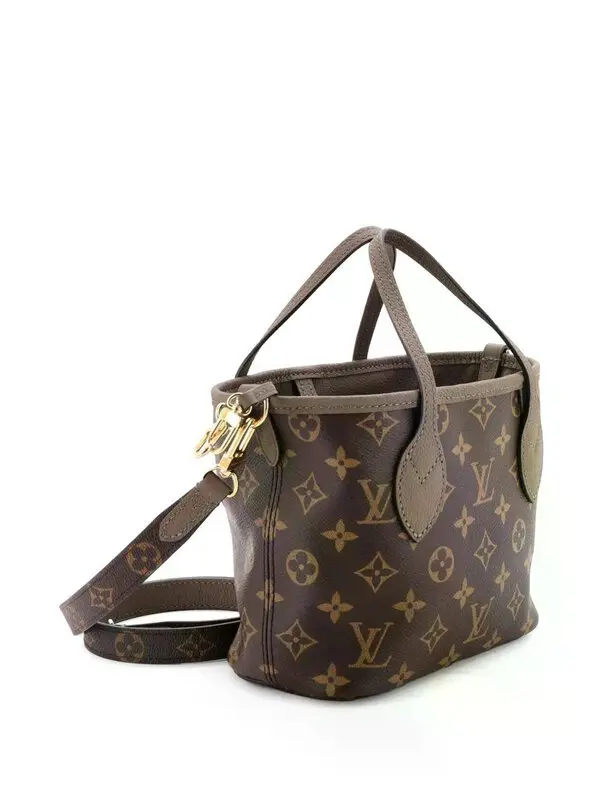LOUIS VUITTON Monogram Canvas And Leather Tote Bag - Brown