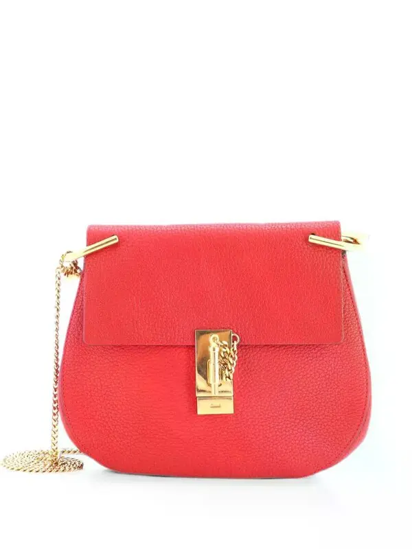 Chloé Drew Leather Small Crossbody Bag