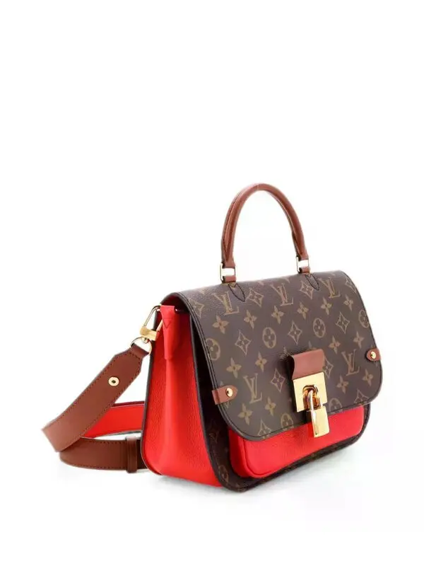 LOUIS VUITTON Vaugirard Handbag Monogram Canvas With Leather Satchel