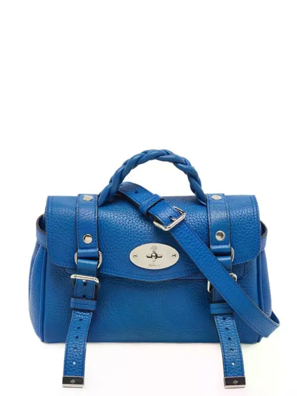 Mulberry Alexa Braided Handbag - Blue