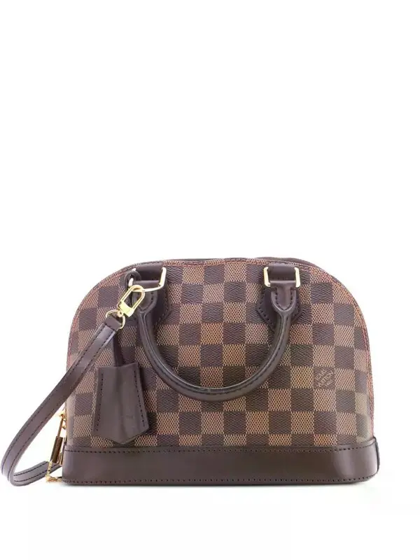 LOUIS VUITTON Alma Handbag Damier Bb Shoulder Bag - Brown