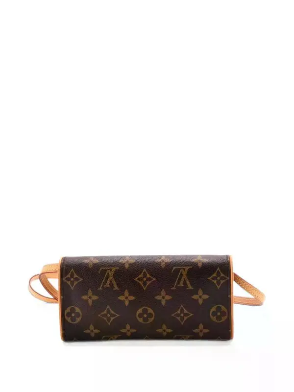 LOUIS VUITTON Twin Handbag Monogram Canvas Pm Crossbody Bag