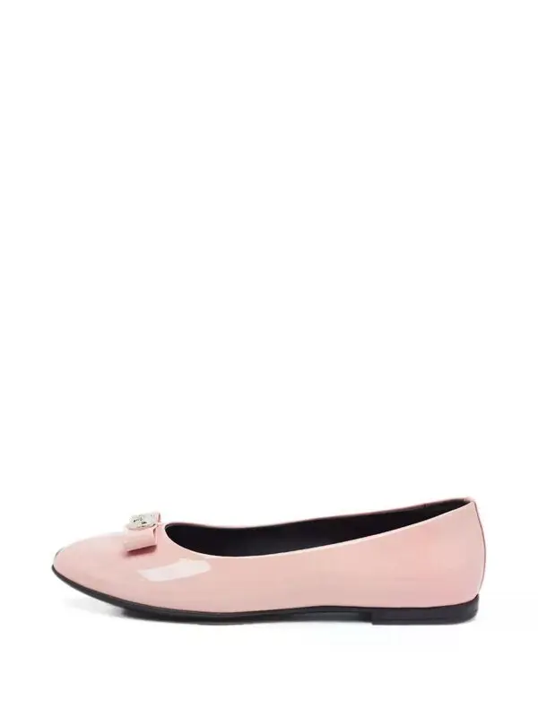 Versace Medusa Heart Ballet Flats