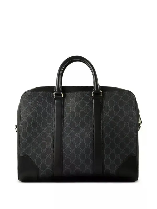 Gucci Gg Supreme Monogram Canvas Briefcase Laptop Bag