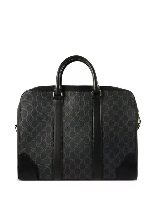 Gucci Gg Supreme Monogram Canvas Briefcase Laptop Bag