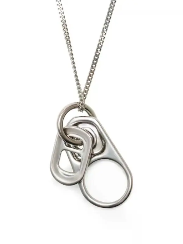 MAISON MARGIELA Tone Pendant Necklace - Silver