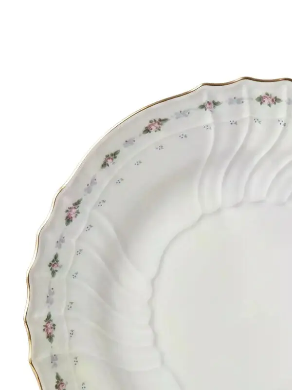 GINORI 1735 Vecchio Floral-print Plate