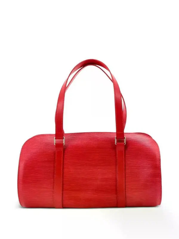 LOUIS VUITTON Soufflot Epi Leather Handbag - Red