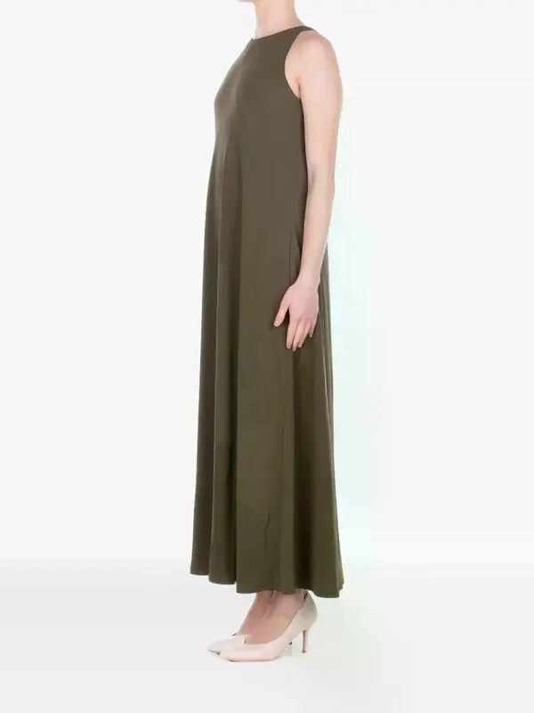 Max Mara Elasticated Underbust Jersey Maxi Dress