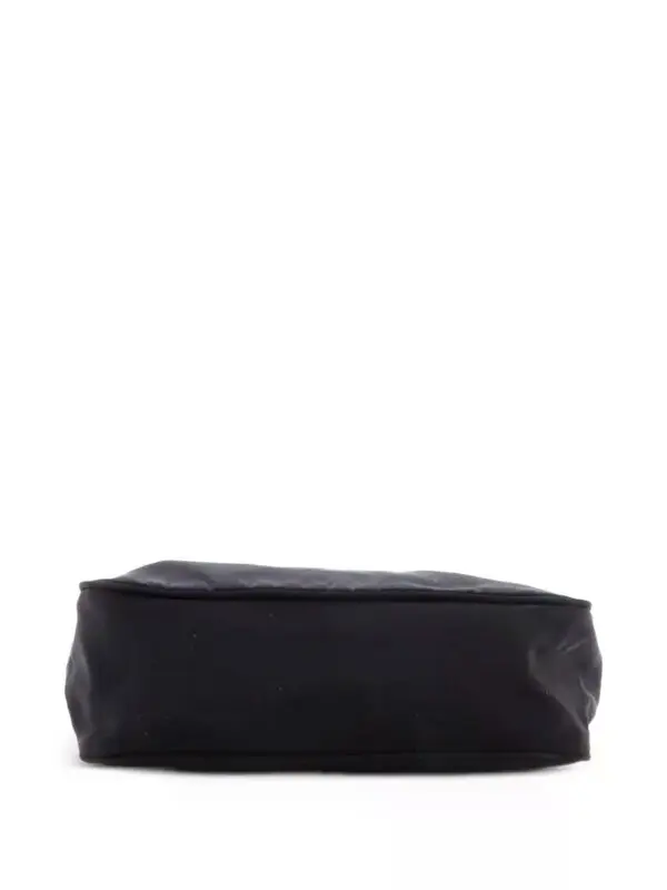 Prada Tessuto Mini Hobo Bag - Black