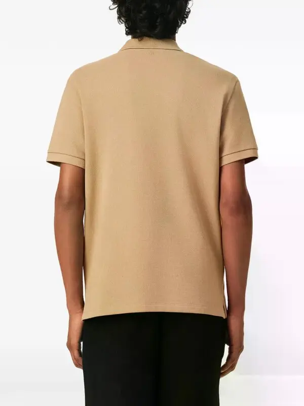 AMI Paris Cotton Polo With De Coeur