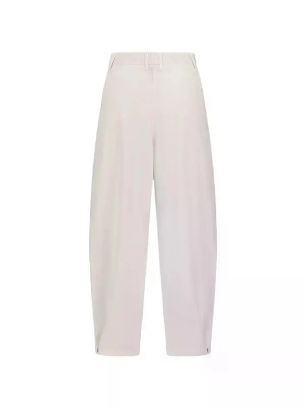 Herno Belt-loops Trousers With Dart Detailing - White