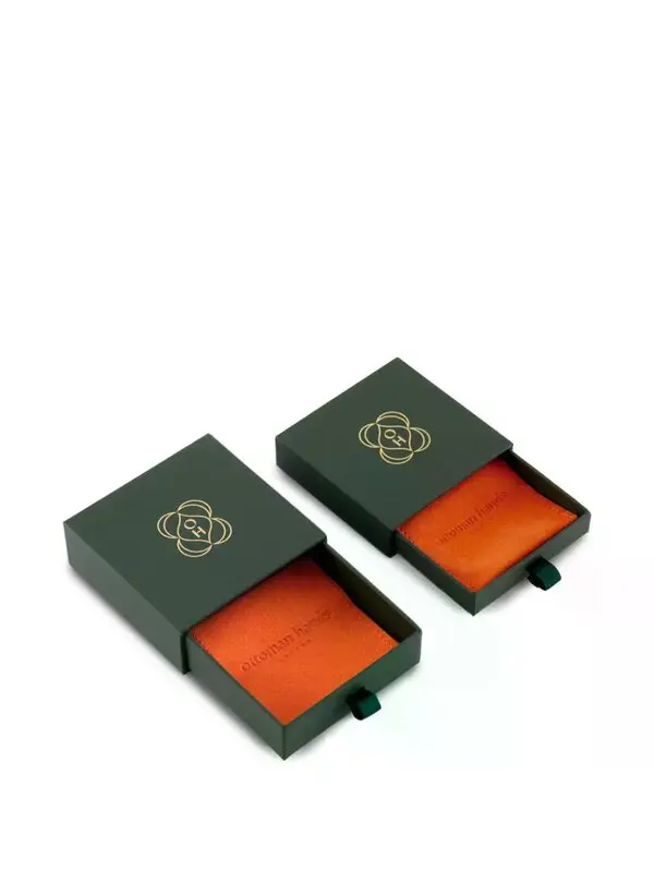 OTTOMAN HANDS Lorena -tone Curved Stud Earrings