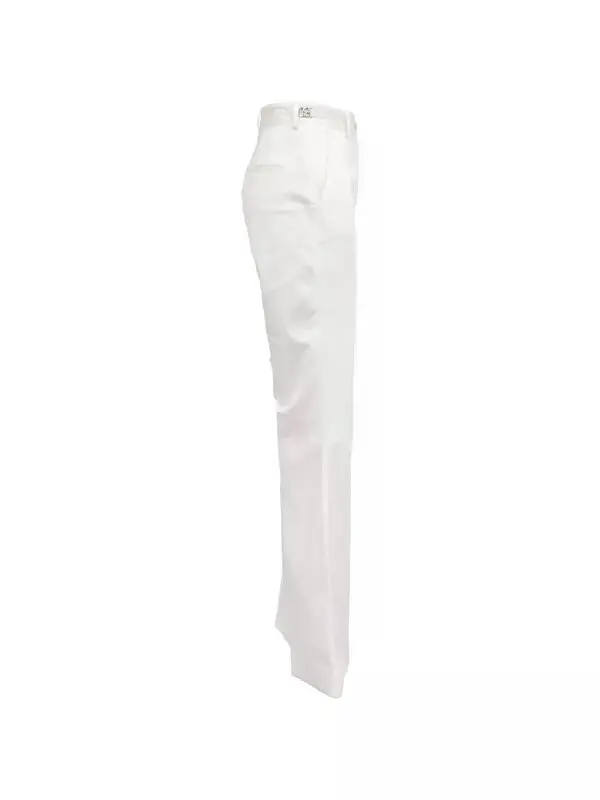 Dolce & Gabbana Dg Plaque Flared Trousers