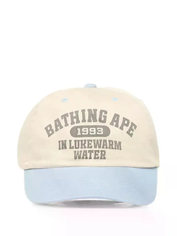 A BATHING APE Logo-print Baseball Cap