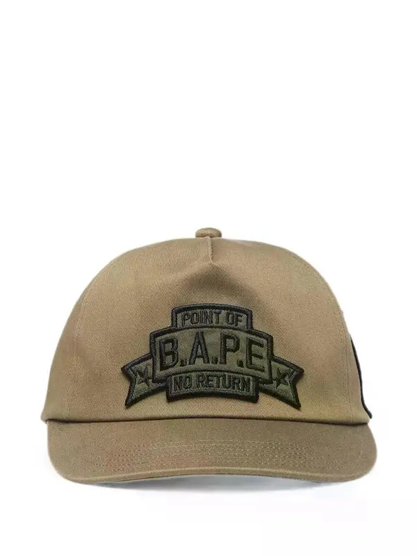 A BATHING APE Logo-patch Baseball Cap
