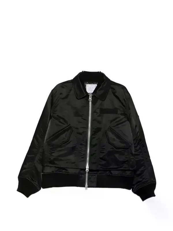 Sacai Long-sleeve Zip-fastening Jacket