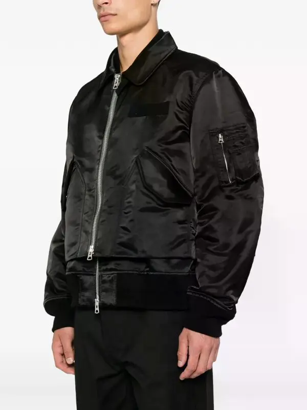 Sacai Long-sleeve Zip-fastening Jacket