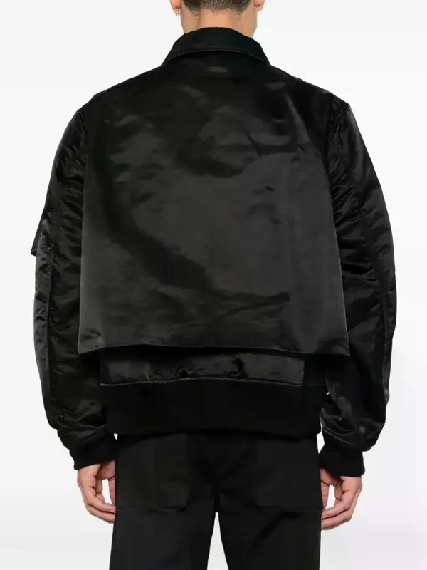 Sacai Long-sleeve Zip-fastening Jacket