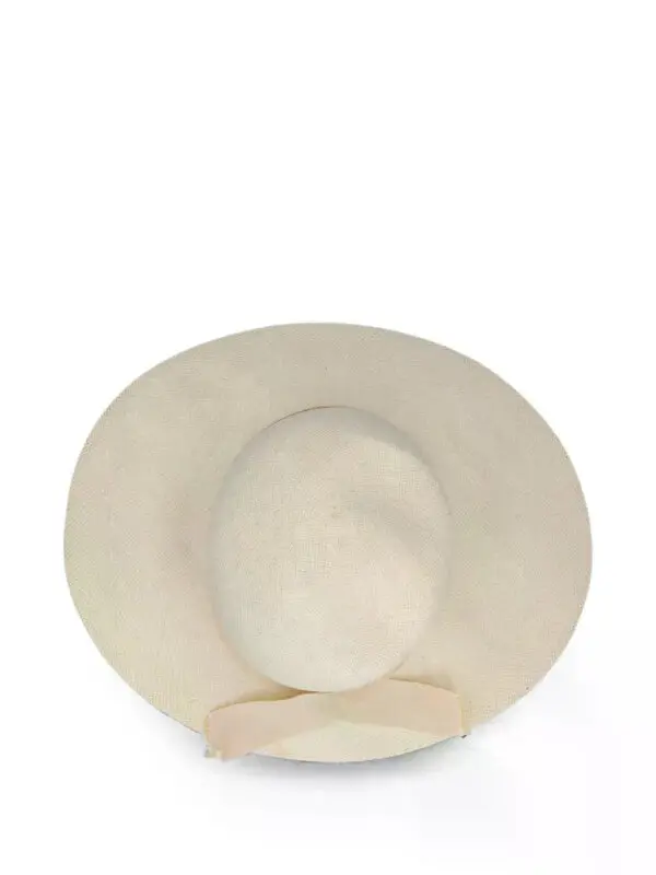 Philippe Model Bow-detail Wide-brim Hat