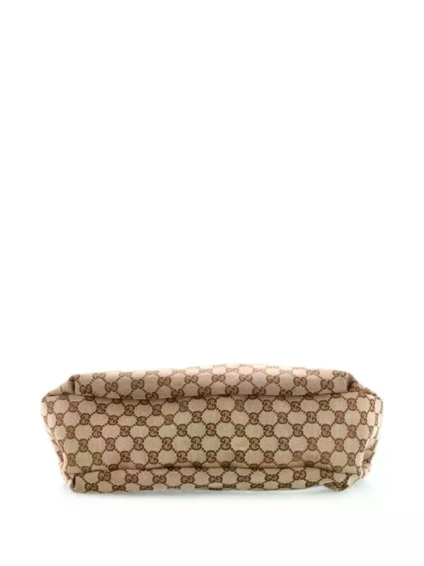 Gucci New Ladies Web Gg Canvas Large Hobo Bag