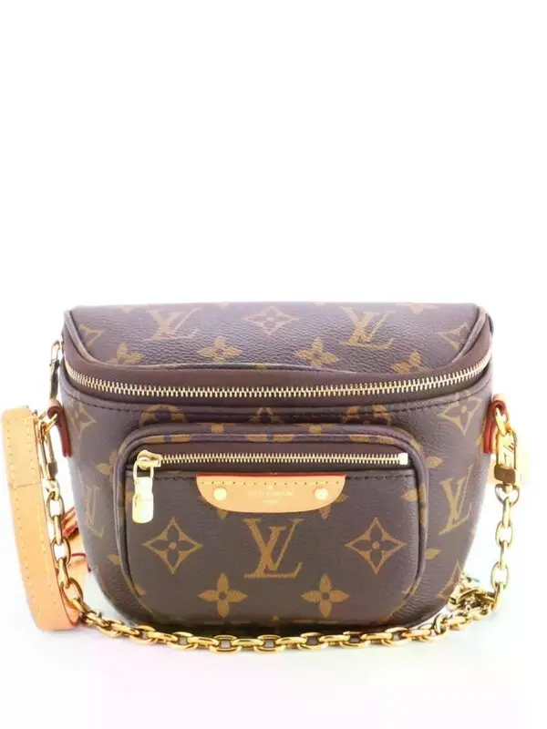 LOUIS VUITTON Bum Bag Monogram Canvas Mini Belt Bag