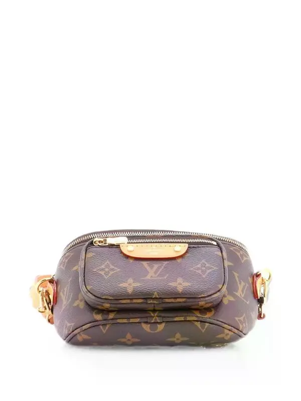 LOUIS VUITTON Bum Bag Monogram Canvas Mini Belt Bag
