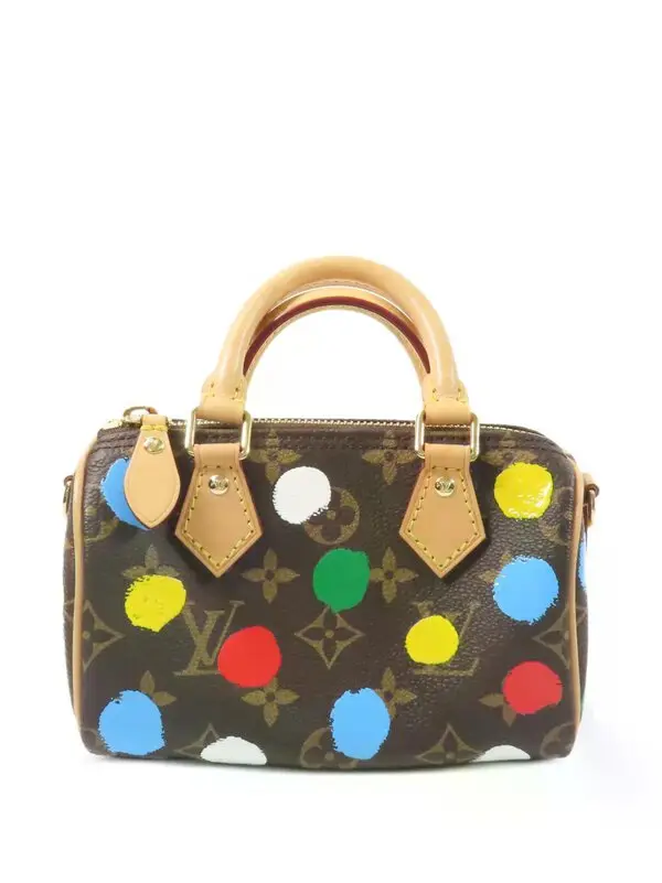 LOUIS VUITTON X Yk Nano Speedy Tote Bag