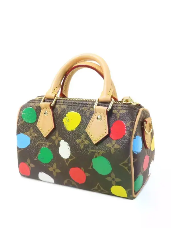 LOUIS VUITTON X Yk Nano Speedy Tote Bag