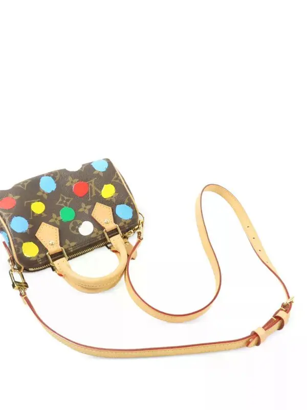 LOUIS VUITTON X Yk Nano Speedy Tote Bag