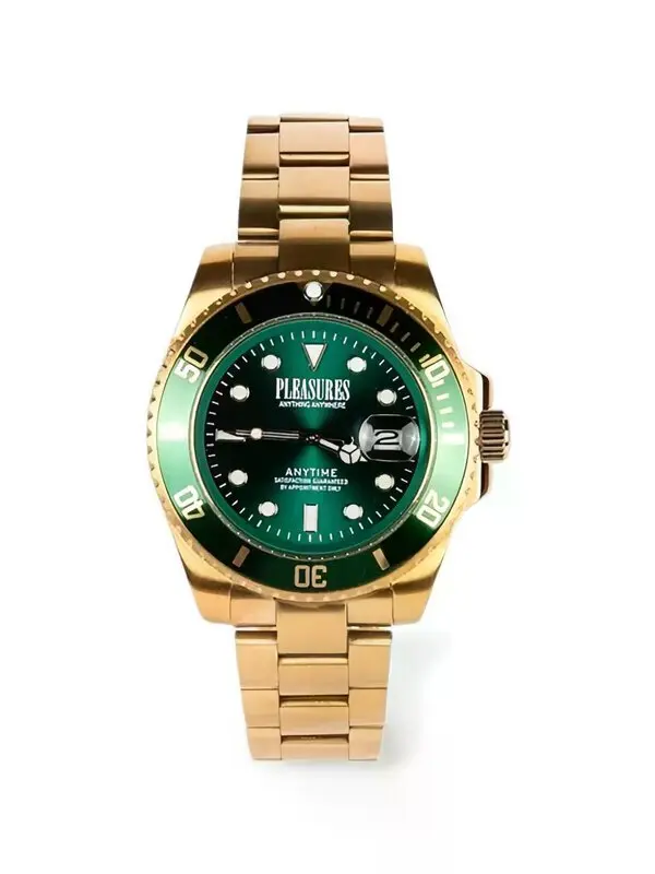PLEASURES Anytime 42mm Watch With Dial And Rotating Bezel