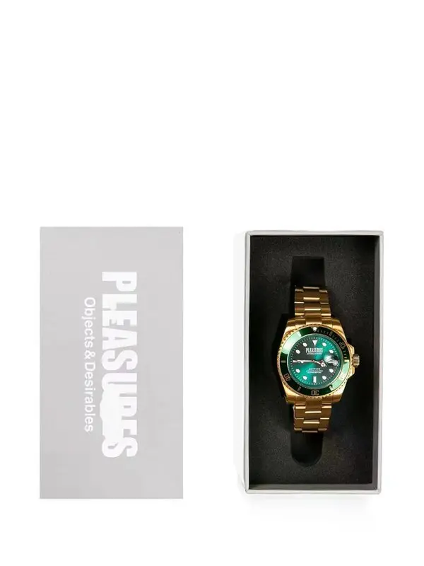 PLEASURES Anytime 42mm Watch With Dial And Rotating Bezel
