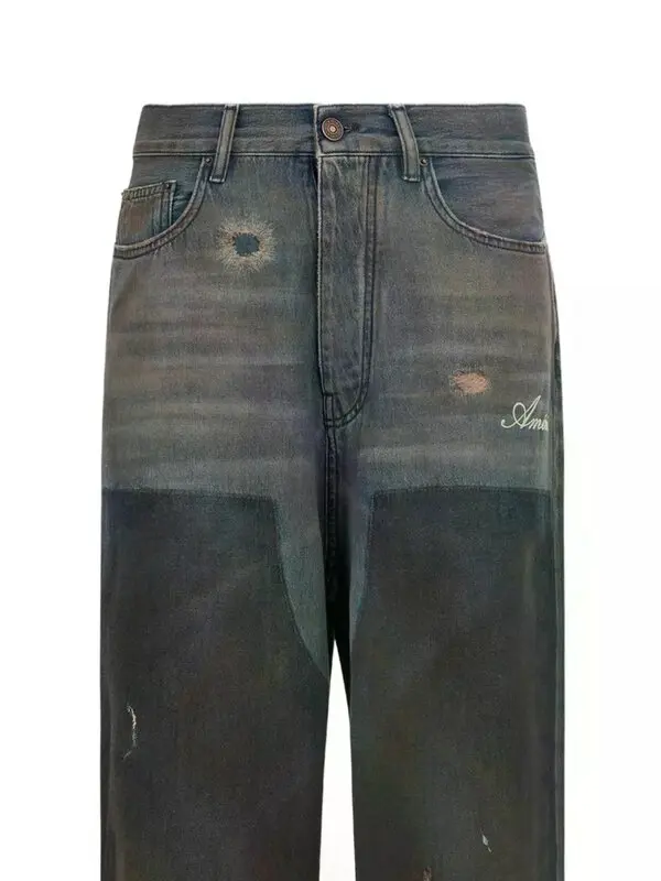 Amiri Bones Baggy Jeans