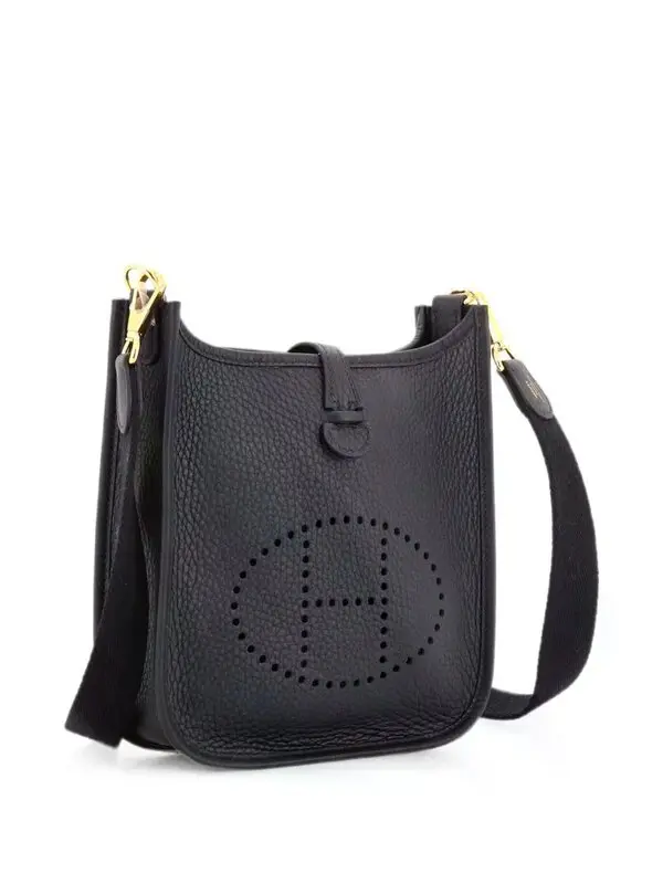 Hermès Evelyne Iii Clemence Tpm Crossbody Bag - Black