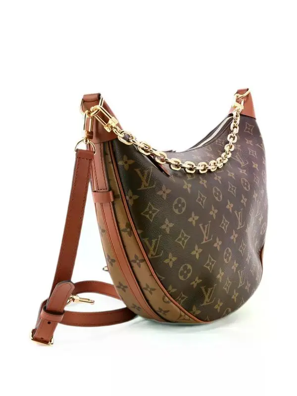 LOUIS VUITTON Loop Reverse Monogram Canvas Hobo Bag
