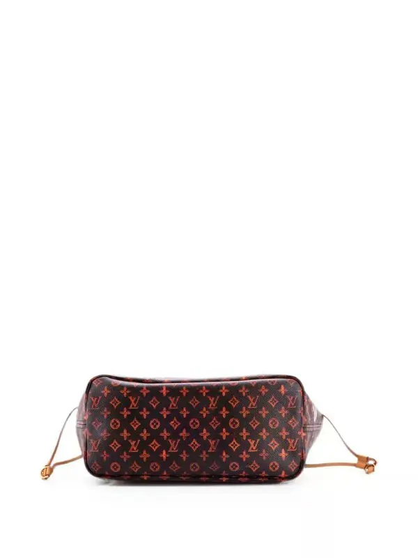 LOUIS VUITTON Neverfull Mm Limited Edition Grace Coddington Catogram Canvas Tote Bag - Brown