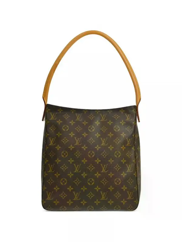 LOUIS VUITTON Monogram Looping Gm Shoulder Bag - Brown