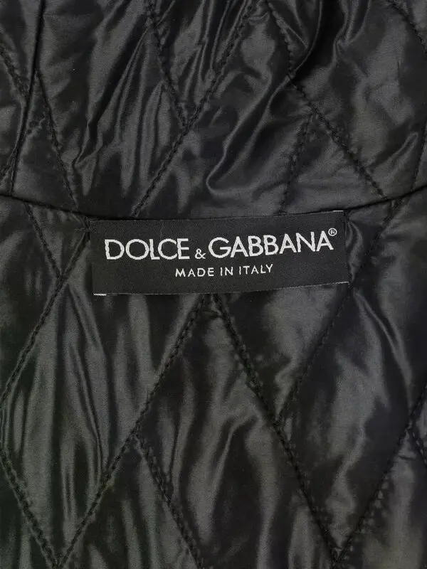 Dolce & Gabbana Heraldic Print Hooded Parka