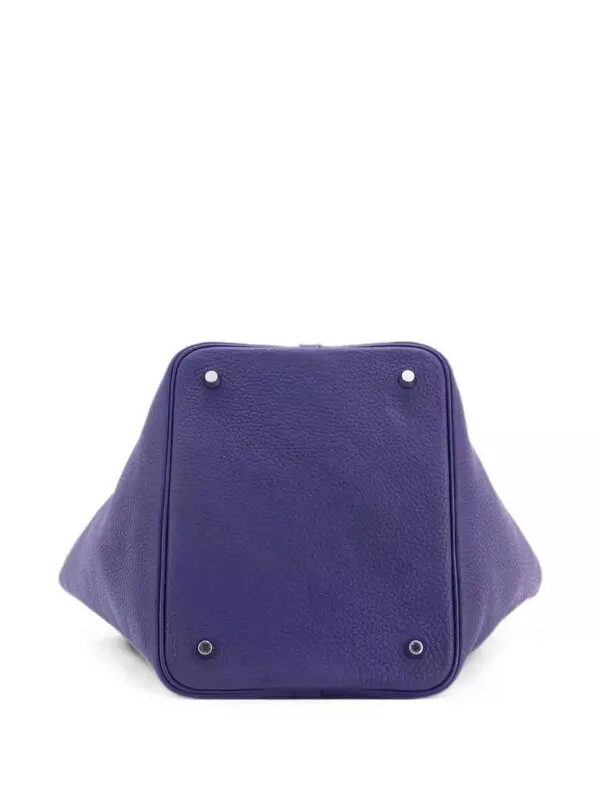 Hermès Eclat Picotin Lock Bag Clemence Mm Bucket Bag