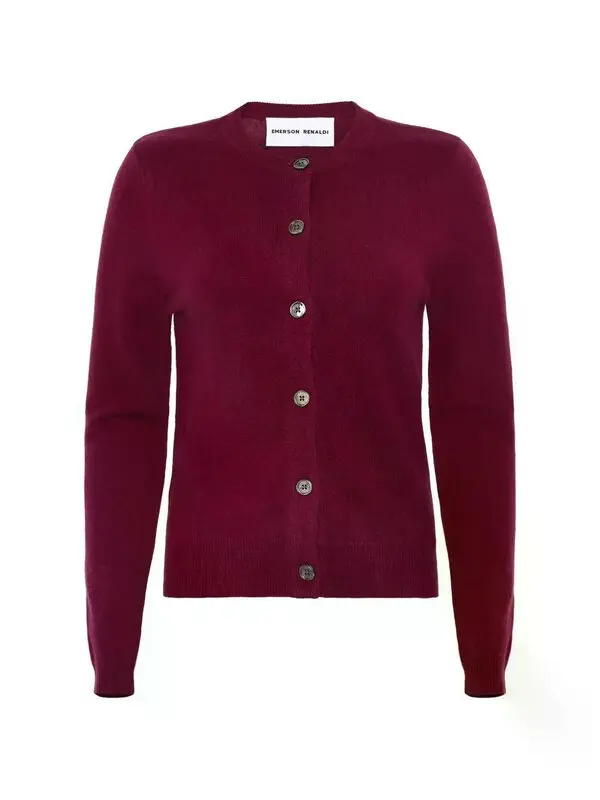 EMERSON RENALDI Button-up Fine-knit Cardigan