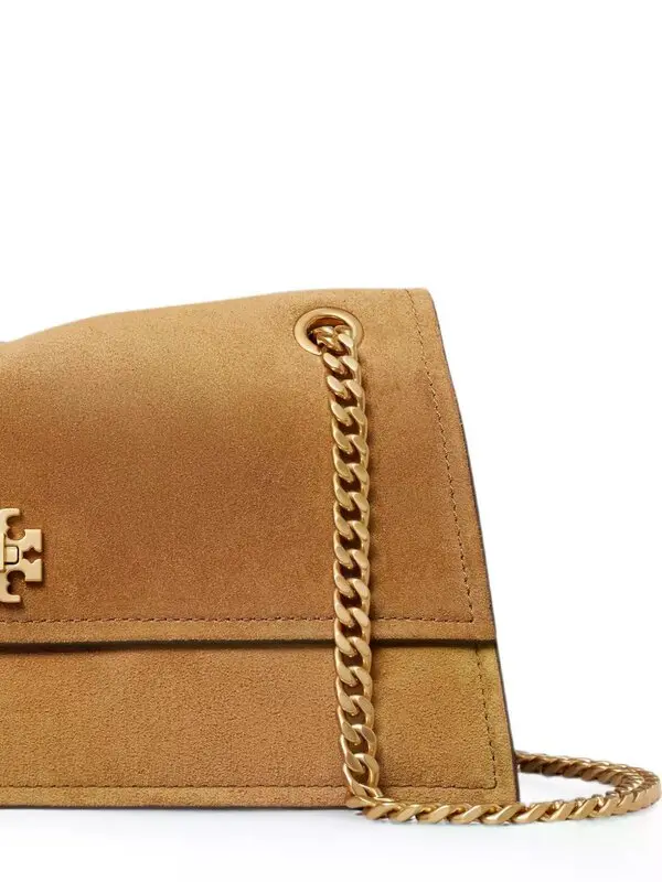 Tory Burch Medium Kira Turnlock-fastening Suede Shoulder Bag