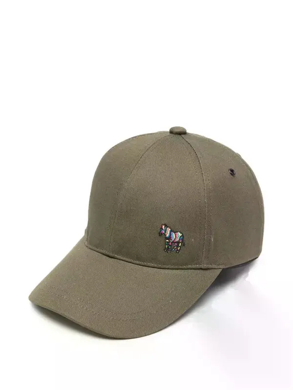 Paul Smith Baseball Cap With Logo Patch - Green