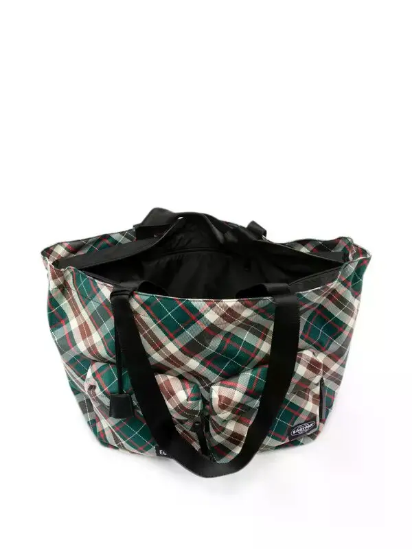 EASTPAK Egon Check-pattern Tote Bag