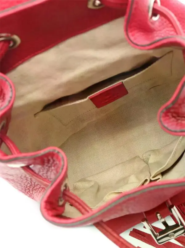 Gucci Bamboo Leather Backpack